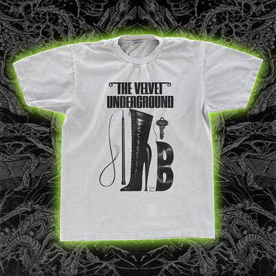 地下丝绒乐队摇滚朋克高街短袖男