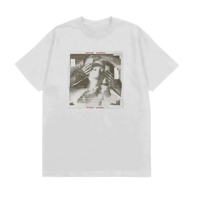 爱莉安娜·格兰德纯棉夏T恤短袖