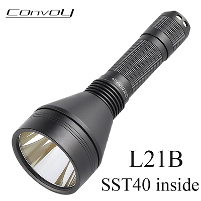 Convoy毛裤L21B SST40 Led手电筒高能21700轻型远程照明露营登山
