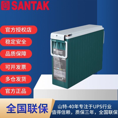 山特ARRAY系列蓄电池A12-347W  正品UPS不间断电源电瓶12V90AH