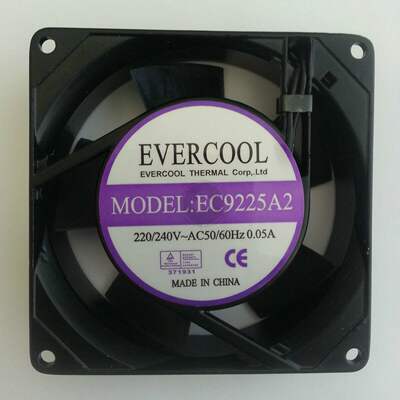 EVERCOOL MODEL:EC9225A2 220V 9CM散热风扇