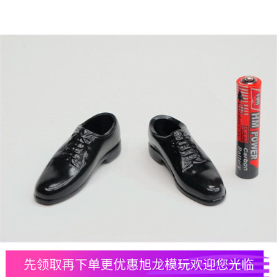 圆头皮鞋兵人男装1/6现货