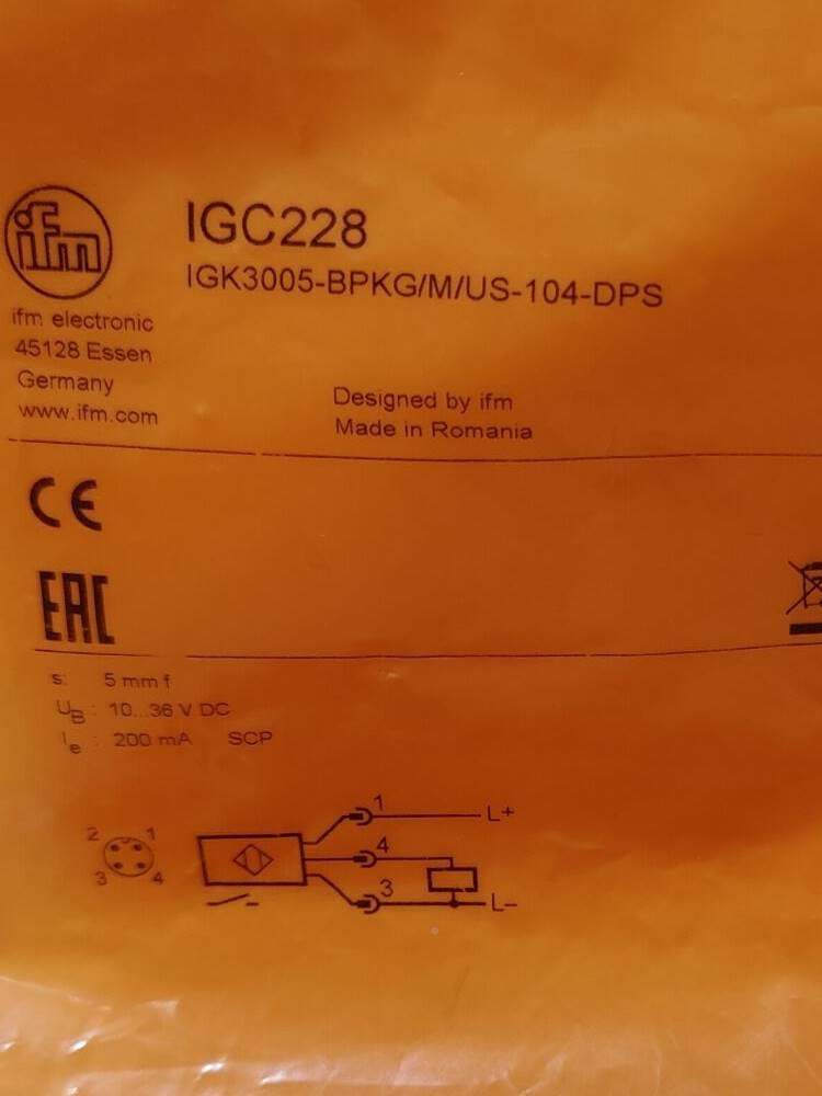 IFM IGC224 GC2I8 IGM20RIEW4 IG202全新原装正2品易福门现货_虎窝淘