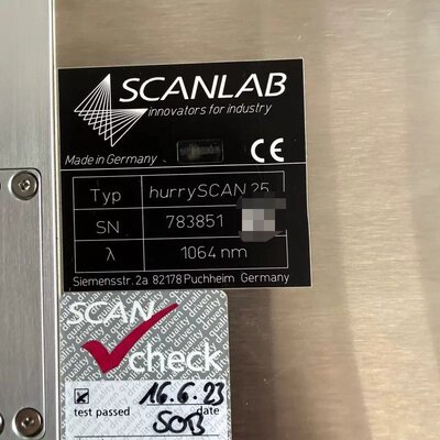 议价（议价）SCANLAB hurrySCAN 25振镜 1064nm