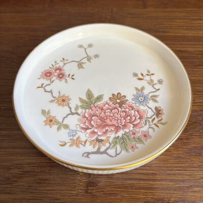 Royal Doulton 皇家道尔顿 1977年 canton 广东描金收藏瓷盘 圆碟