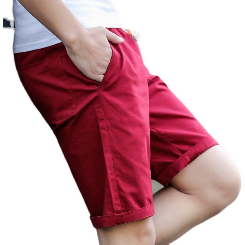 短裤 Man Slim Summer Short Pants Trousers Men Casual Shorts_虎窝淘