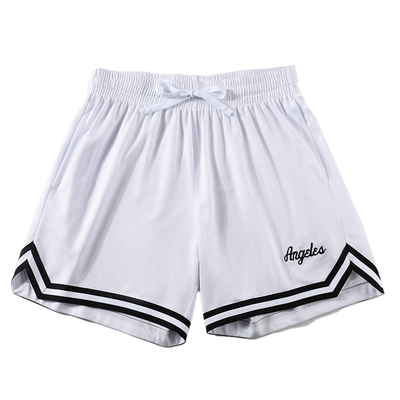 STNP美式洛杉矶白边织带三分裤