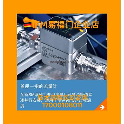 询价IFM易福门流量计SM6