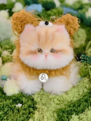 十二星座小猫原创设计成品扭扭棒猫咪手工萌宠女生diy玩具摆件