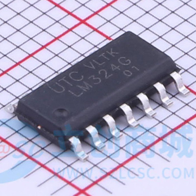 原装正品UTC LM324G-S14-R LM324G 贴片SOP-14 通用运放芯片