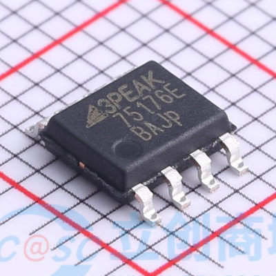 原装正品 TP75176E-SR 丝印 75176E SOP8 RS-485收发器芯片