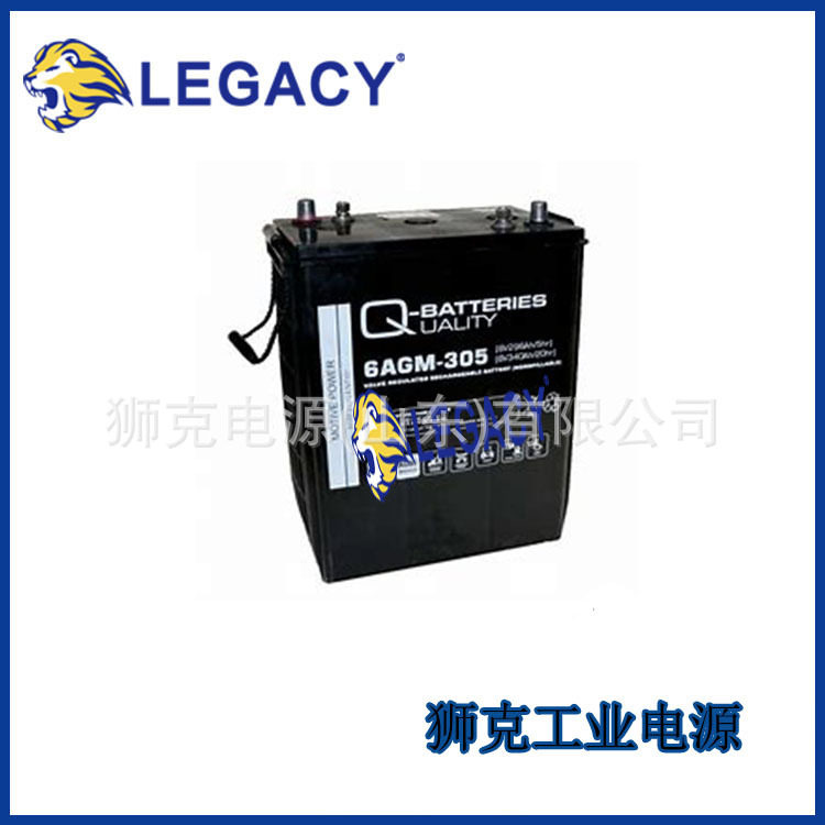 德国QBATTERIES蓄电池12LS-200应急储能12V200AH仪器船舶设备