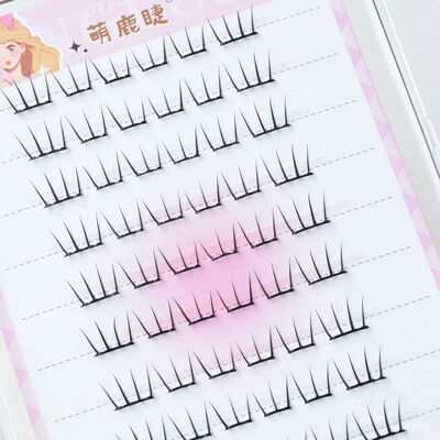Self Adhesive Cluster Lashes Individual Eyelashes No Glue Ne