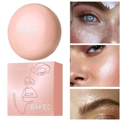 Long-lasting Highlighter Fine Shimmer Natural Glossy Makeup