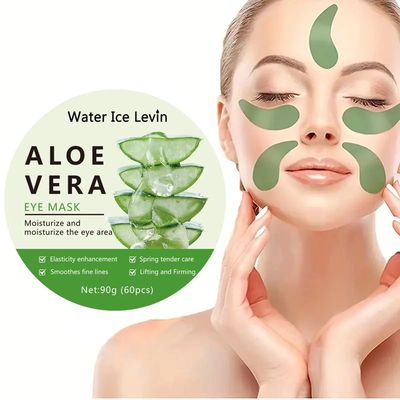 60pcs Aloe Vera Collagen Eye Mask Anti Dark Circles Eyes Bag