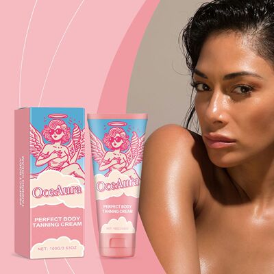 Body Tanning Cream Indoor Beach Sunbed Fake Tan Sunless Bron