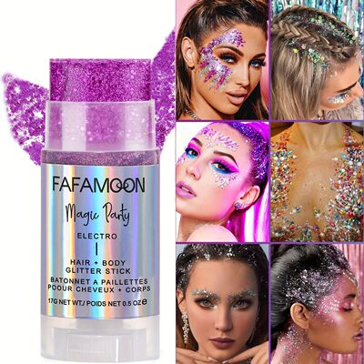 Body Glitter Stick, Singer Music Rave Festival, Rotating Mer