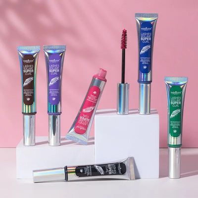 Colorful Mascara Lash Volume Super Curl Waterpoof Slender Cu