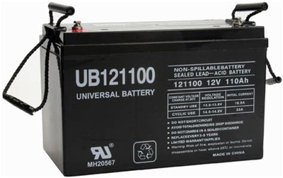 UNIVERSAL BATTERY蓄电池UB121100 12V110Ah