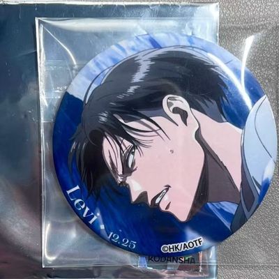 日谷散货进击的巨人 兵长利威尔wit个人池冬季博览会吧唧赠原袋