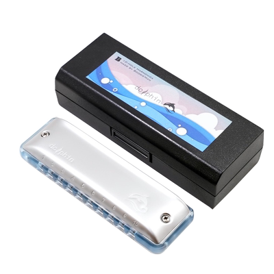 海豚BoogieMan口琴10孔布鲁斯