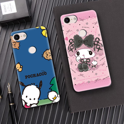 谷歌Pixel3Lite硅胶卡通保护
