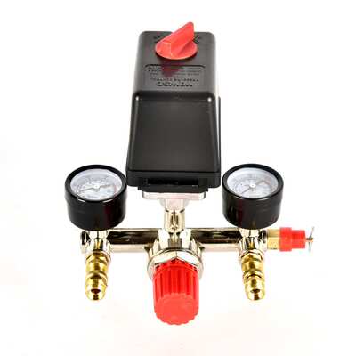 空压机气泵配件巴马支架总成自动气压压力开关可调节90-120PSI压