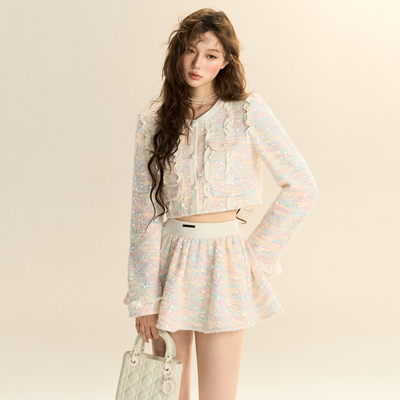 2025秋冬新款原创小香风套装