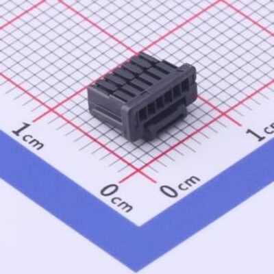 1x6P 1mm 胶壳线对板/线对线 NSHR-06V-K 封装P=1mm带锁扣 不带翅