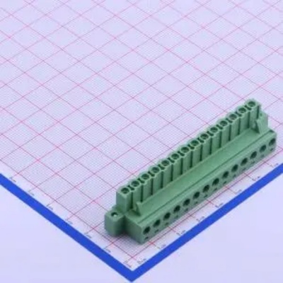 WJ2EDGKM-5.08-14P插拔式 5.08mm接线端子螺钉固定1x14P每排P数14