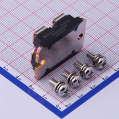 1个N沟道 耐压1kV电流38A配4个螺丝场效应管(MOSFET)IXFN44N100Q3