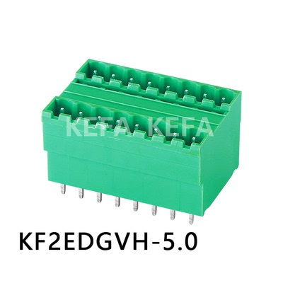 双层焊板子插拔式PCB接线端子 KF2EDGVH-5.0/5.08 间距5.0/5.08MM