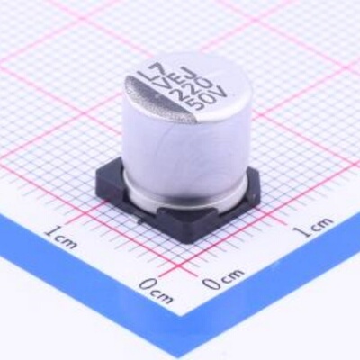 VEJ221M1HTR-1010 贴片铝电解电容220uF±20%50V封装SMDD10xL10mm