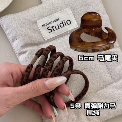 2026夏季时尚马尾夹抓夹马尾绳FG0020
