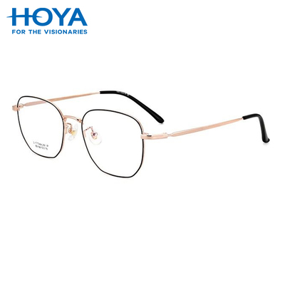HOYA豪雅镜片超轻素颜女防蓝光可配度数镜片文艺百搭眼镜框89168