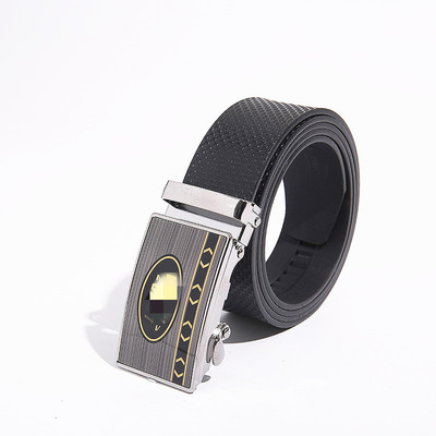 航空无牙打孔针扣男士皮带