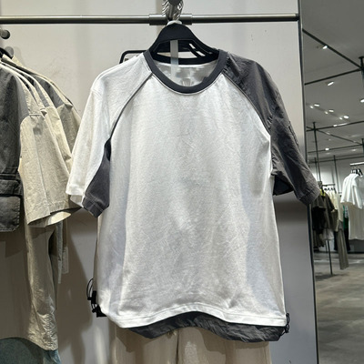 潮牌男装时尚休闲百搭宽松短袖