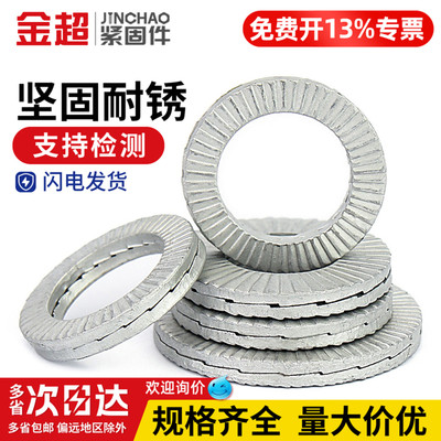 【专票13%】不锈钢双叠自锁垫圈