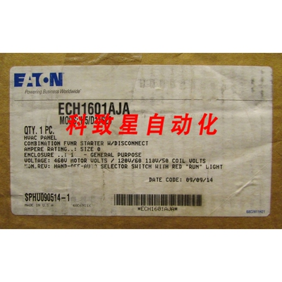 工业配件ECH1601AJA SZE 0 STARTER NEMA 1 ENCLO AN16BN0 MODS H