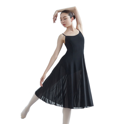 TING/陈婷舞蹈服连体纱裙