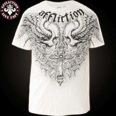 美国本土潮牌男款印花短袖T恤