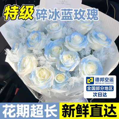 【特级玫瑰花】德邦空运鲜活到家