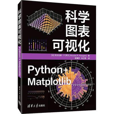 科学图表可视化：Python+Matplotlib (法)尼古拉斯·P.罗尔 著 侯博学,朱卫军 译 程序设计（新）专业科技 新华书店正版图书籍