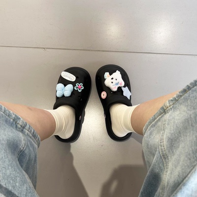可爱修勾洞洞鞋！夏天独宠的一双