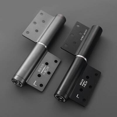 Invisible door hydraulic buffer mute hinge concealed door