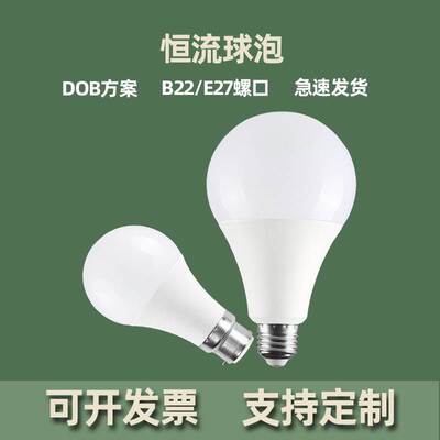 閴佸崹ed bulb constant current white light bulb lamp E27 lar