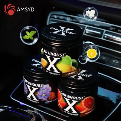 Car Air Freshener Solid Cologne Lavender Lemon Auto Accessor