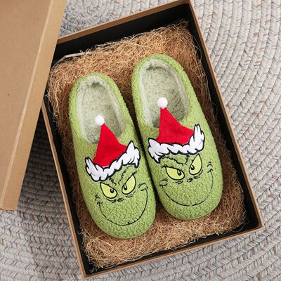 Autumn WinterNew Plus Size Men's Home Slippers Indoor Lazy G