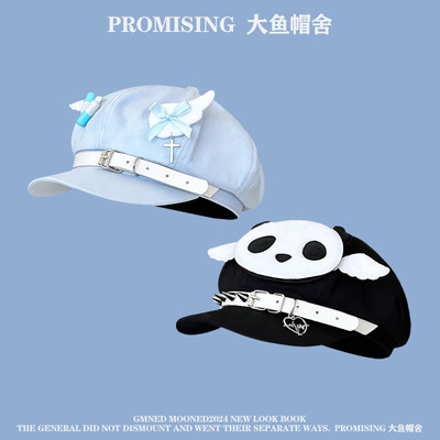 渔夫帽出游甜美可爱女春夏秋