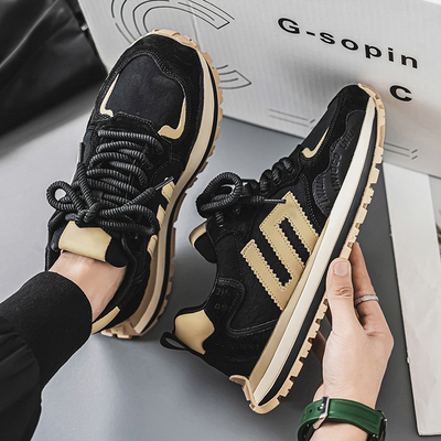 【秋季特大码透气运动休闲男鞋】